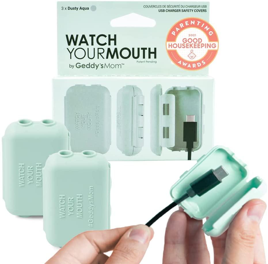 Watch Your Mouth Award Winning USB Charger Child Safety Cover – The ...
